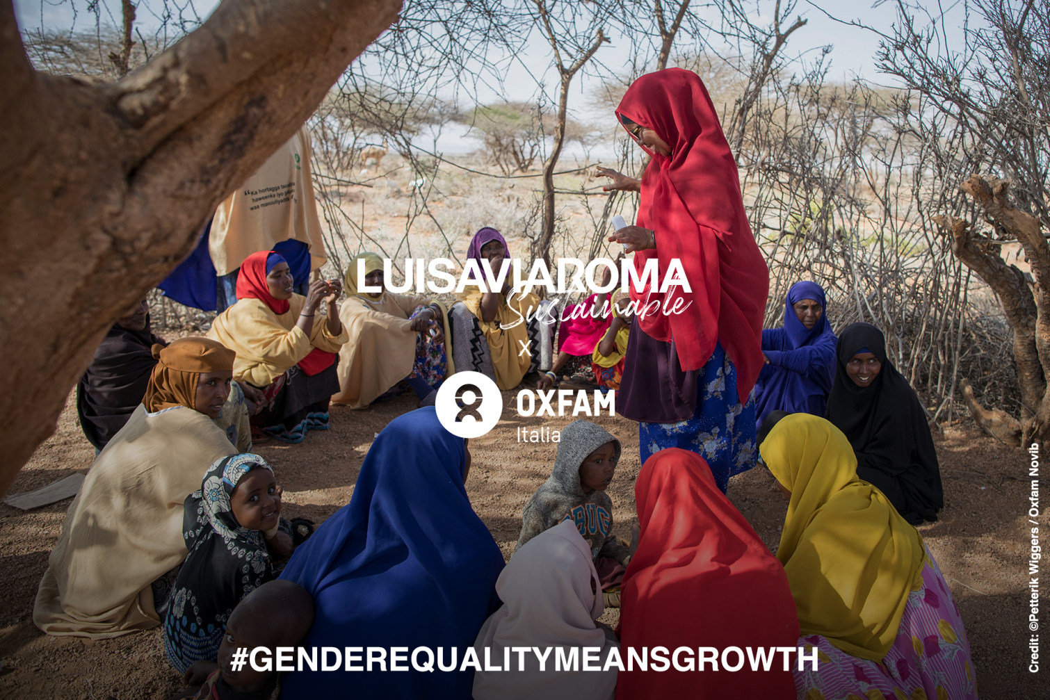 LVRSustainable for Oxfam: Gender Equality Means Growth | LUISAVIAROMA LVRSustainable for Oxfam: Gender Equality Means Growth | LUISAVIAROMA